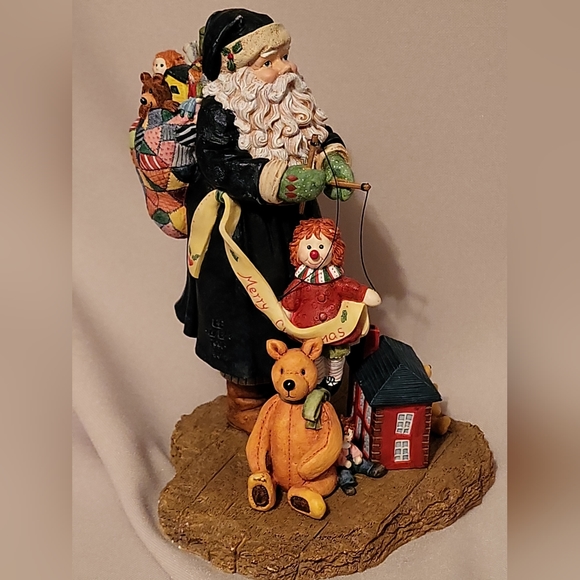 Ellen Stouffer Collectibles | Holiday | Santa And Friends Figurine ...
